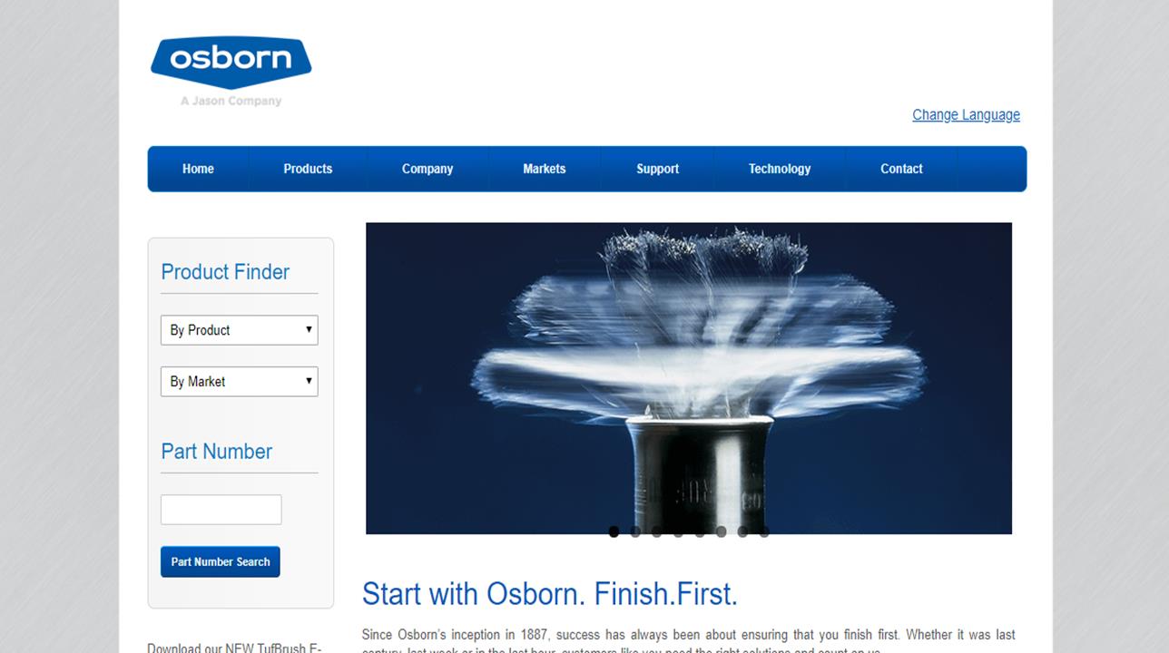 Osborn International | Brush Manufacturers